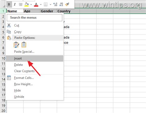 How To Move A Row Or A Column In Excel WinTips Org