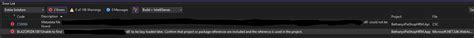 upgrading from net7 0 to net8 0 errors r blazor