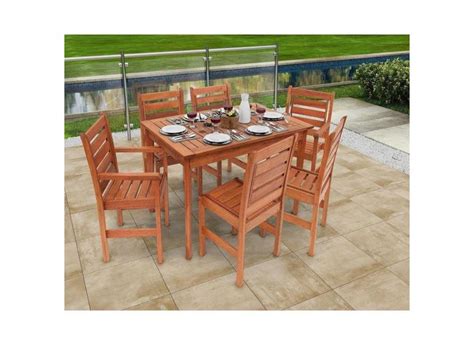 Conjunto Mesa Jantar Retangular Cadeiras E Bancos Encosto com o Melhor Preço é no Zoom