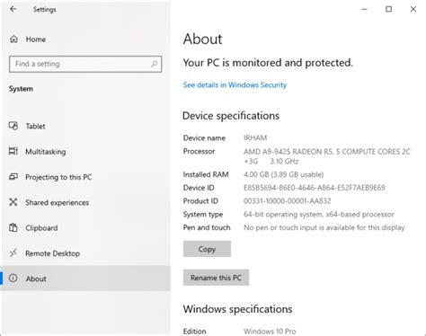 Cara Mudah Melihat Spesifikasi Komputer Atau Laptop Sendiri Agres Id Blog