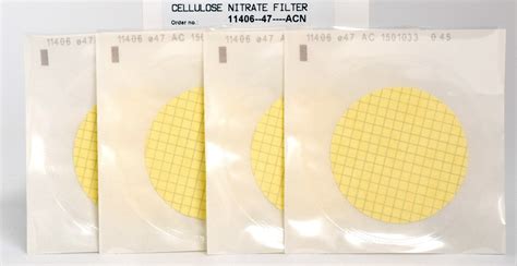Cellulose Nitrate Membrane Filter 045µm 47mm 100 Dics