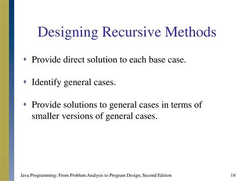 Java Programming: Chapter 14: Recursion Second Edition - ppt download
