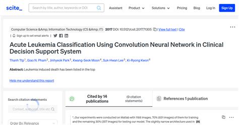 acute leukemia classification using convolution neural network in clinical decision support system