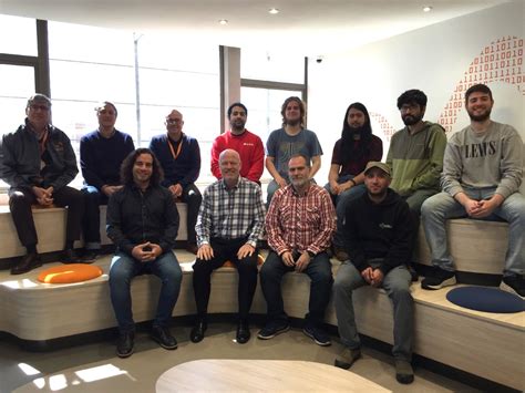 Synopsys Group Director Met Members Of The Synopsys Chile And Ac3e Internship Program Ac3e