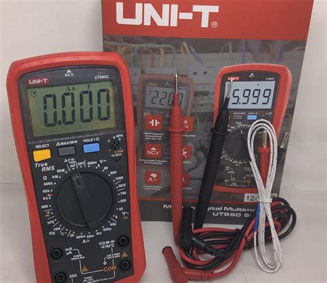 Цифровой мультиметр Uni T Ut890c термопара Оригинал Id 2266739036 цена 2191 20 ₴ купить