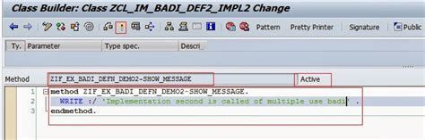 Classic Badi With Multiple Use Multiple Implementation Without Filter Sapcodes