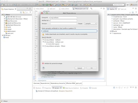 Creating New Eclipse Project Without Plugin Icefaces