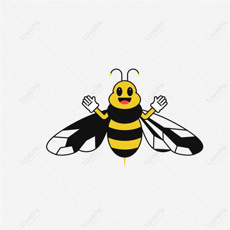 귀여운 꿀벌 Png 일러스트 무료 다운로드 Lovepik