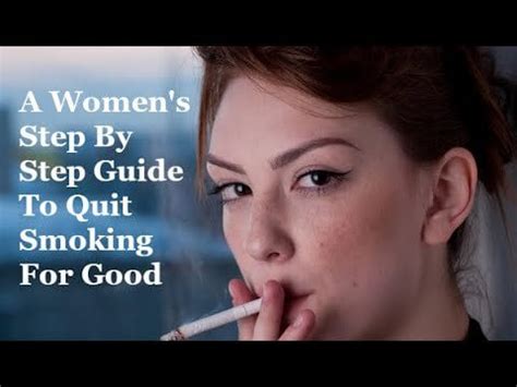 A Womens Step By Step Guide To Quit Smoking For Good Rquittingsmoking