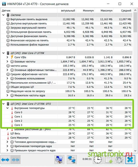 Как узнать температуру процессора в Windows 11