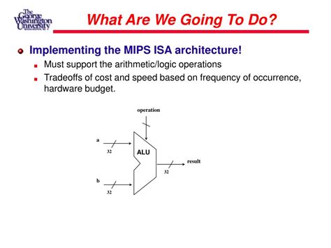 Ppt Csci 136 Computer Architecture Ii Constructing An Arithmetic Logic Unit Powerpoint