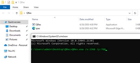 How To Change Windows Screen Resolution With Command Or Batch File