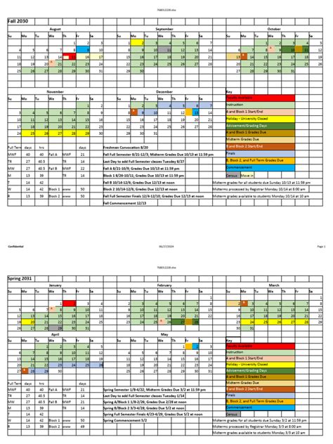 2030 2031 Jsu Calendar V4 Pdf Educational Institutions Schools