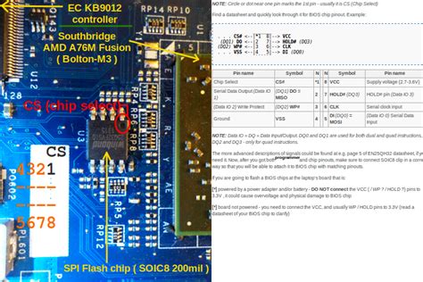 Flashing A Bios Chip With Bus Pirate Dp