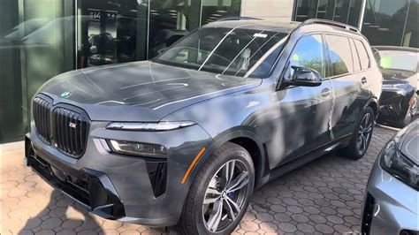2025 Bmw X7 M60i Dravit Grey Over Tartufo Youtube