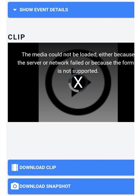 Cant Play Frigate Clips Configuration Home Assistant Community