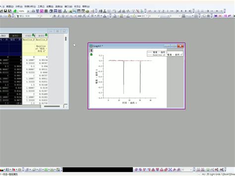 Origin的简单使用——创建基线和对峰值积分 这是个虾米啊 这是个虾米啊 哔哩哔哩视频
