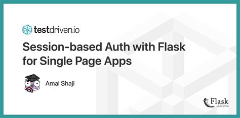 Session Based Auth With Flask For Single Page Apps