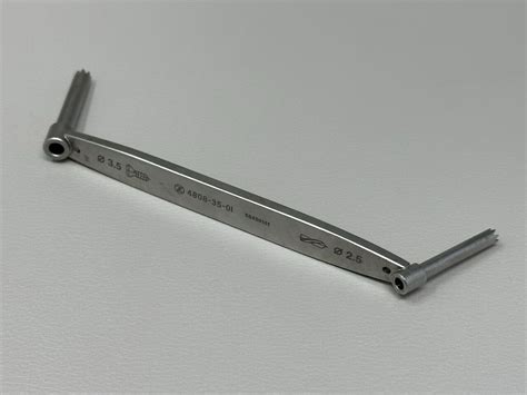 Used Zimmer 4808 35 01 25mm 35mm Drill Sleeve Surgical Instruments
