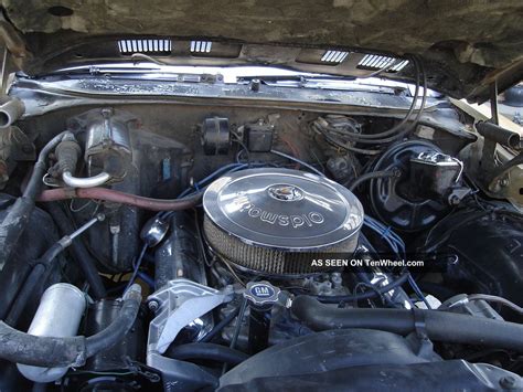 1971 Oldsmobile Cutlass 350 Engine