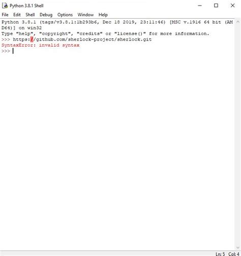 Git Clone Does Not Work Issue Sherlock Project Sherlock Github