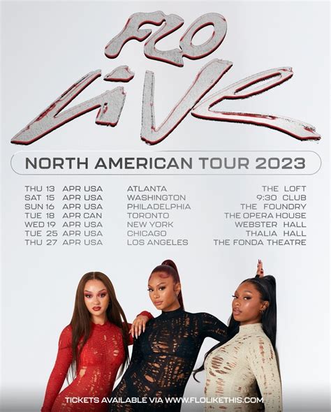 Randb Girl Group Flo Announces Their First Ever North American Tour In