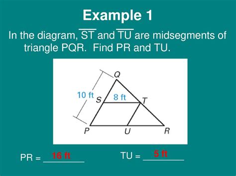 midsegment theorem ppt download