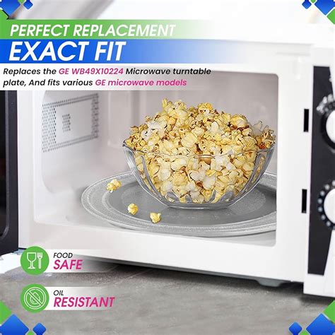 Wb49x10224 Glass Tray Ge Tray Wb49x10229 The Home Depot Microwave