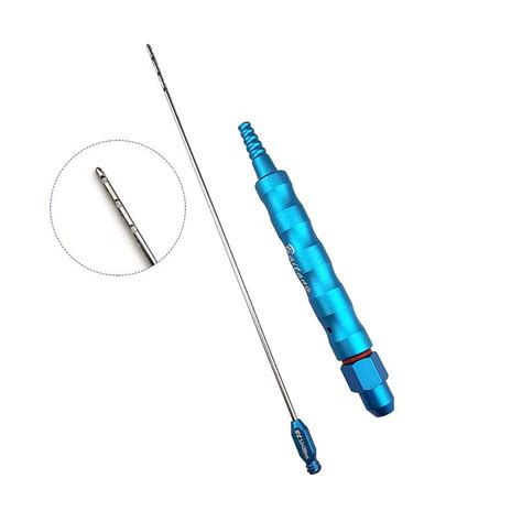 Porous Luer Lock Liposuction Cannula With Reusable Handle Liposuction