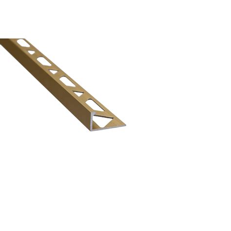 Profil De Teminatie Gresie Faianta 2 5m Aluminiu Auriu Emag Ro