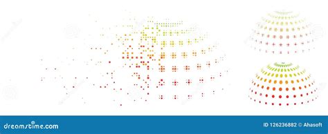 fractured and halftone pixelated car icon vector illustration