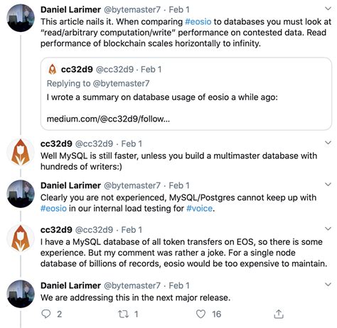 Dan Larimer Eosio As The Future Database Standard Eos Go Blog