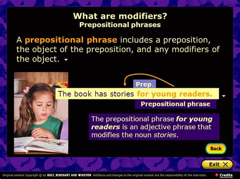 Understanding Modifiers Ppt Video Online Download
