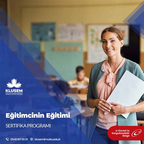 eğitimcinin eğitimi sertifika programı