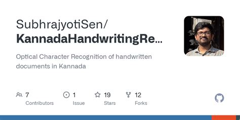 Github Subhrajyotisen Kannadahandwritingrecognition Optical Character Recognition Of
