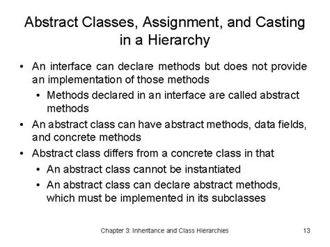 Inheritance And Class Hierarchies Chapter 3 Inheritance And