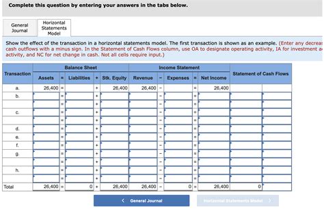 solved record each of the preceding transactions in general