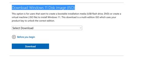 Download Windows 11 ISO File From Official Microsoft Site