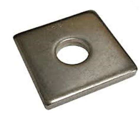 2 X 2 X 1 8 9 16 Hole Square Plate Washer Hdg 400 Pc Tms