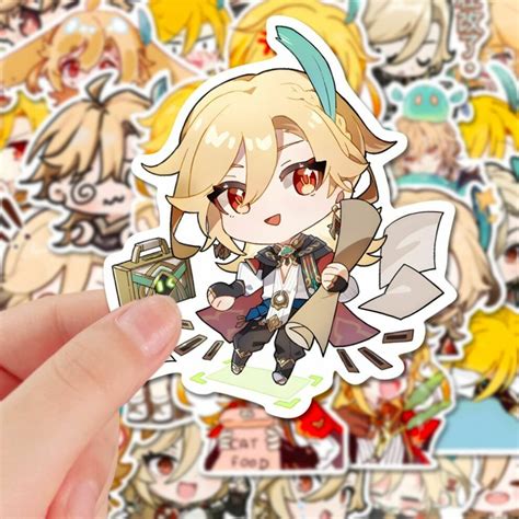 Genshin Impact Kaveh Stickers Pcs Genshinbox