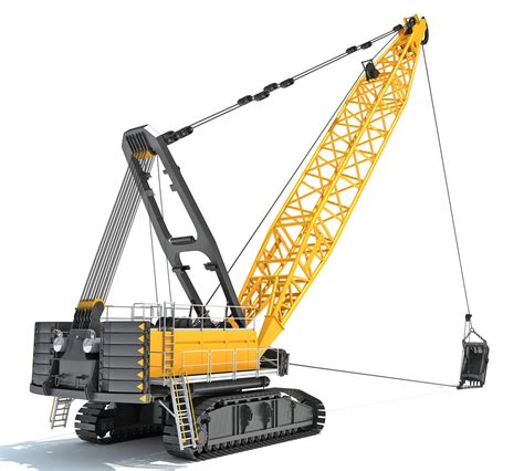 3d Mining Dragline Excavator Model Turbosquid 2173846