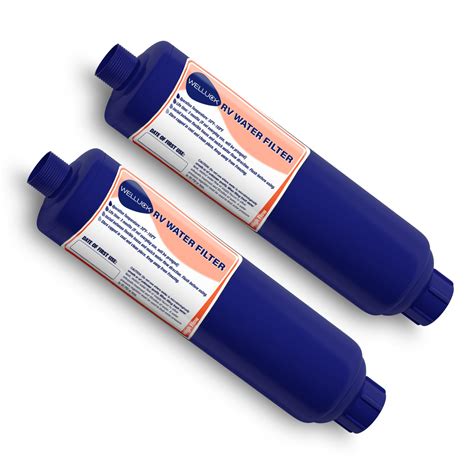 Welluck Rv Camper Inline Water Filter Reduce Chlorine And Odor