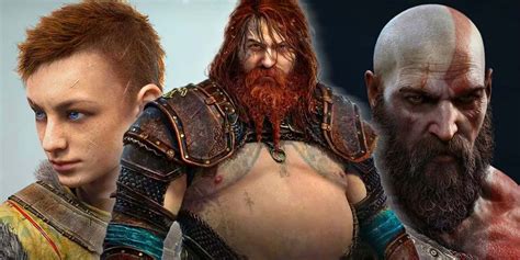 Download Caption Kratos And Atreus In Action God Of War Characters