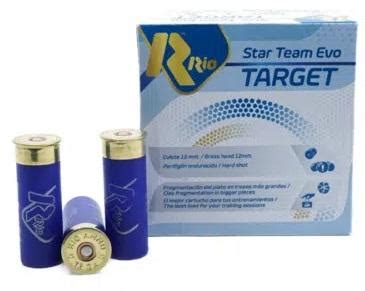 Rio Star Team Evo Target 28 12 Ga 8 Shot 275″ 1 Oz 1250 Fps 89