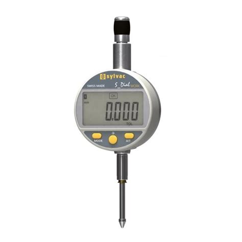 Sylvac 30 805 6501 IP54 Work Advanced Bluetooth Digital Indicator 0 25mm DML