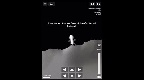 How to go to the captured asteroid | Space flight simulator - YouTube