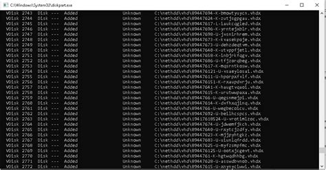 Windows Completely Remove Virtual Disks With Diskpart List Volume Still Shows Them Server