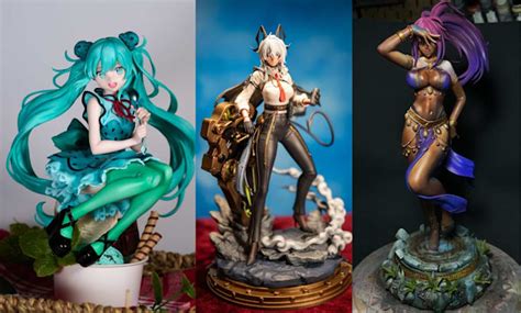 3d Print And Paint 3d Miniature Anime Action Figure Dnd 4k 8k 16k Resin