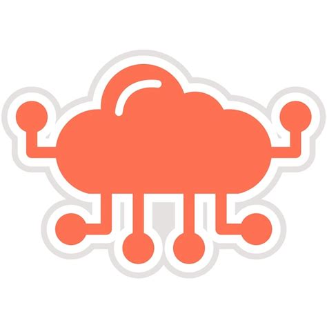 Premium Vector Cloud Computing Vector Icon Design Illustration