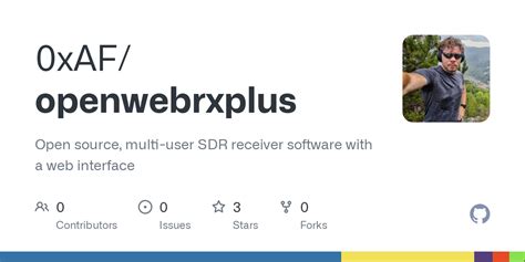 GitHub 0xAF Openwebrxplus Open Source Multi User SDR Receiver Software With A Web Interface